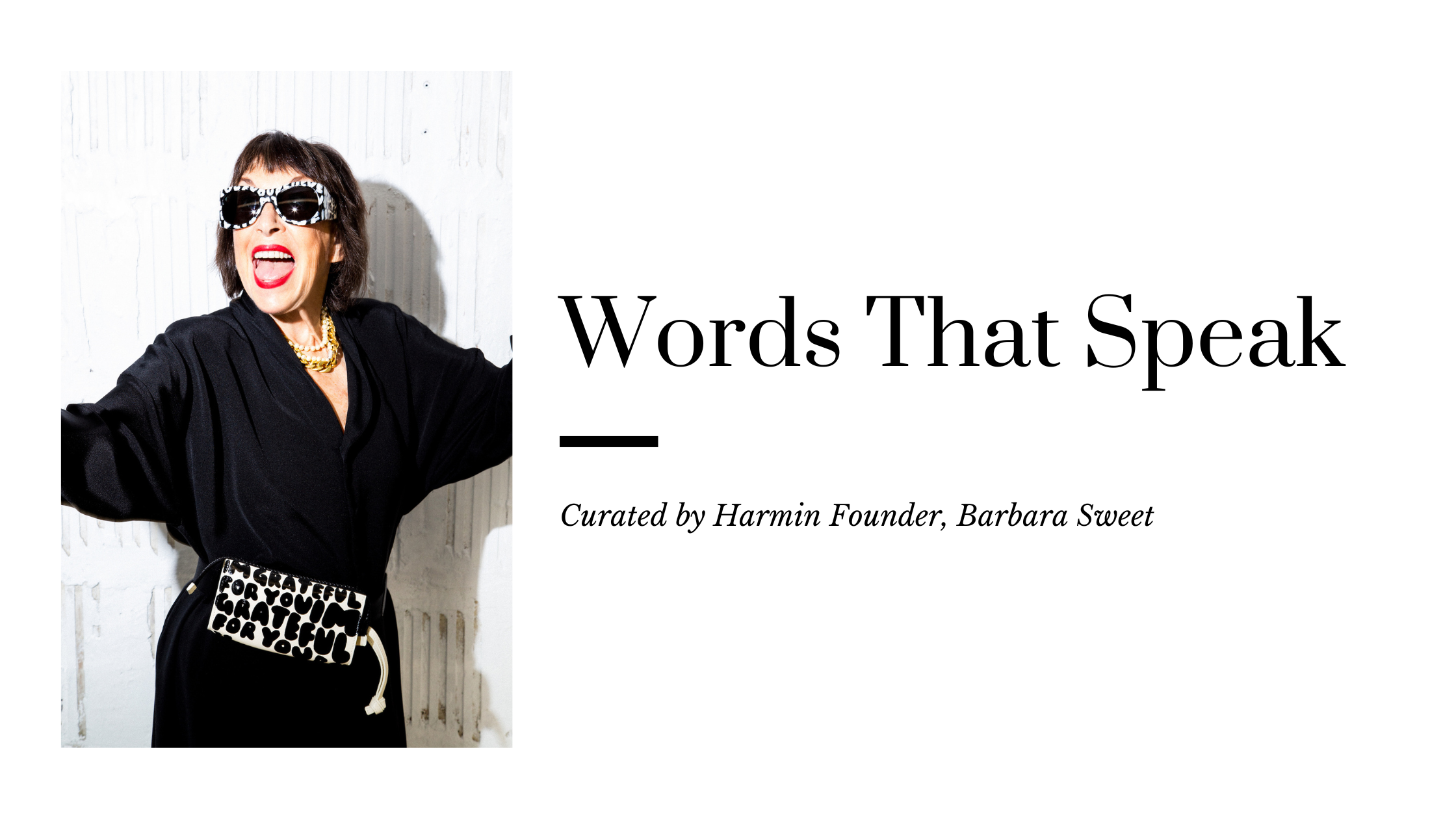WORDS THAT SPEAK – Harmin